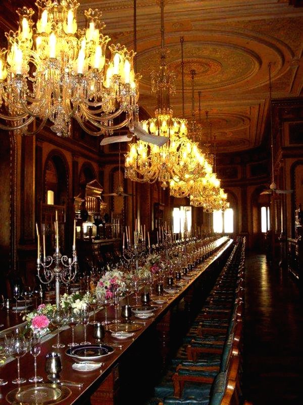 Falaknuma Palace 101 seater Dining Table One Of The Longest In The World Falaknuma Palace 101 seater Dining Table One Of The Longest In The World