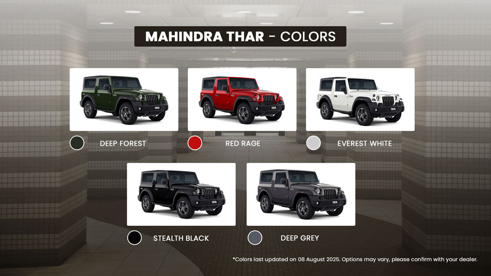 Mahindra Thar Photos | Thar Interior and Exterior Photos. Thar Features