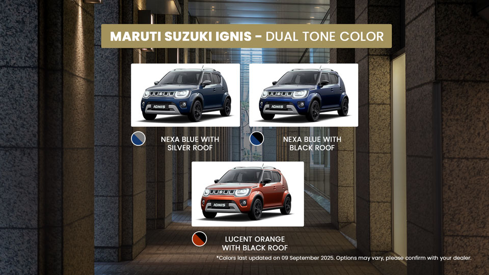 Maruti Suzuki Ignis – Variants, Colours, Key Features, Starting Price ...