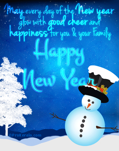 Wish for every day of New Year :: Good Cheer and Happiness | Prokerala ...