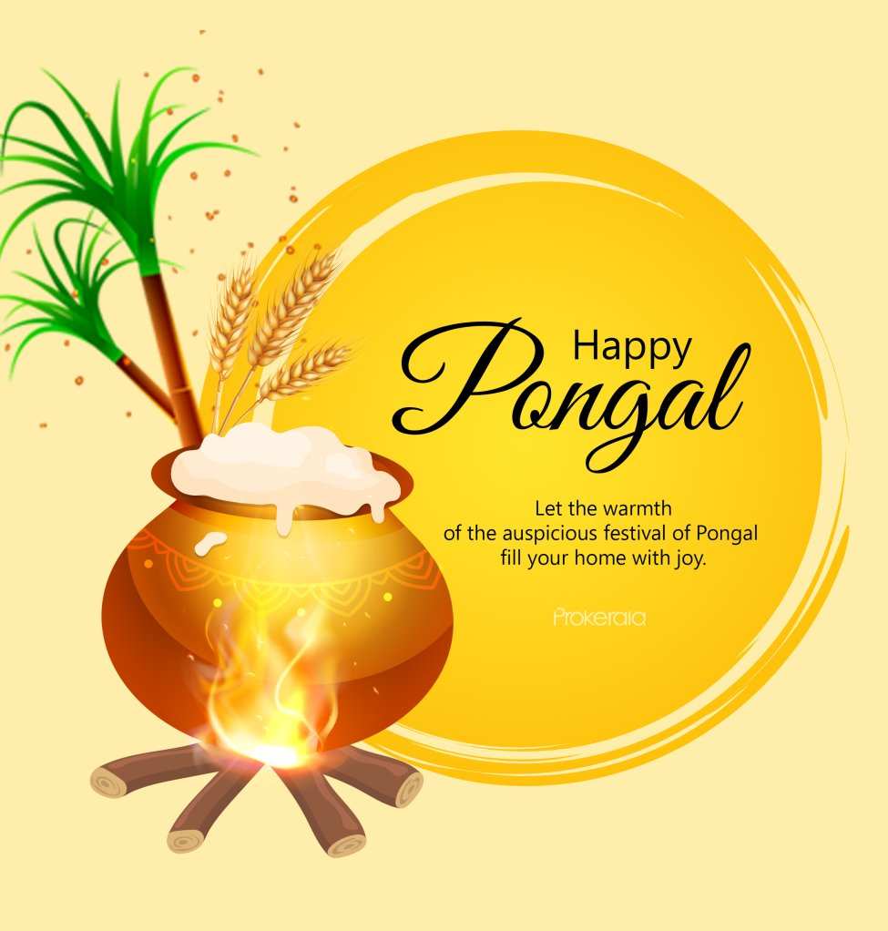 Pongal Wishes 2026 | Pongal Whatsapp Status Images