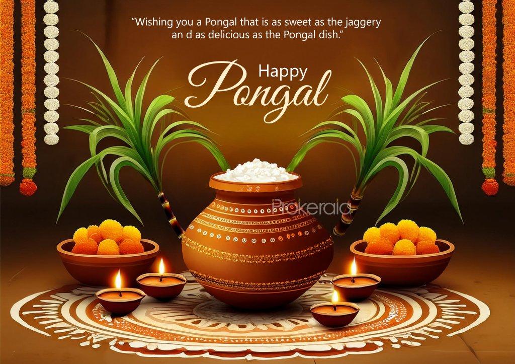 Pongal Wishes 2026 | Pongal Whatsapp Status Images