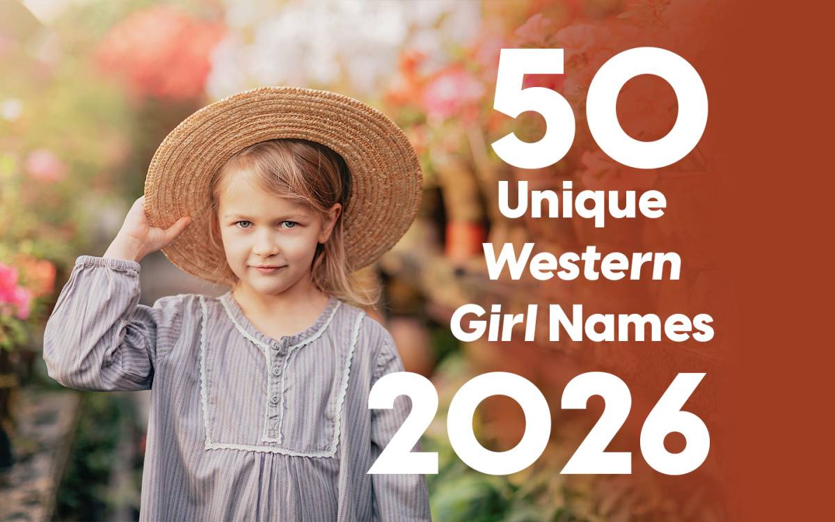 50 Beautiful Western Baby Girl Names and Meanings for 2026