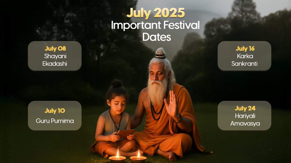 July 2025: All the Important Festivals and Their Dates