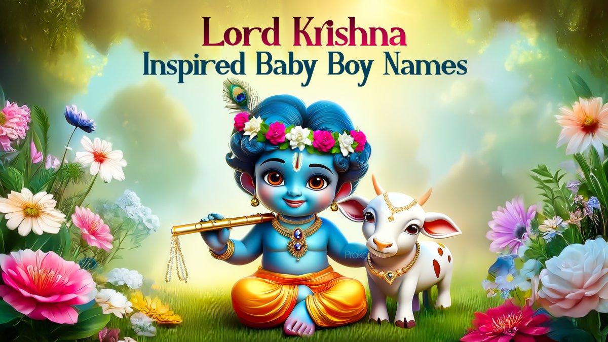 Sacred and Graceful Baby Boy Names Inspired by Lord Krishna