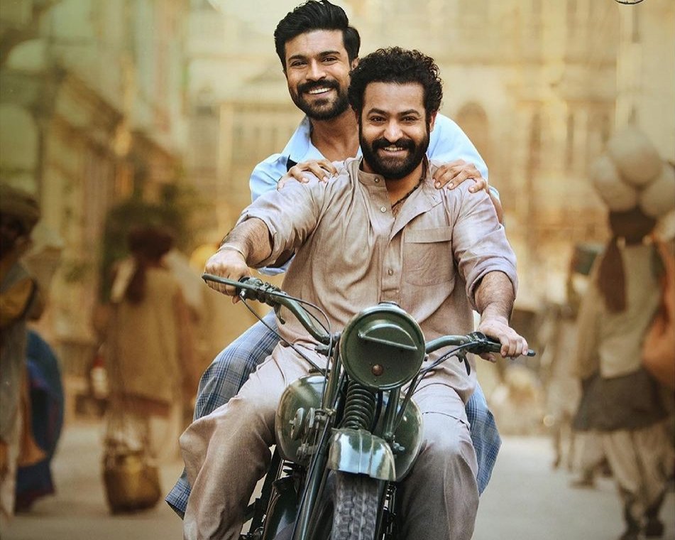 Check Out The New Poster Of The Film RRR Featuring Ram Charan And N T