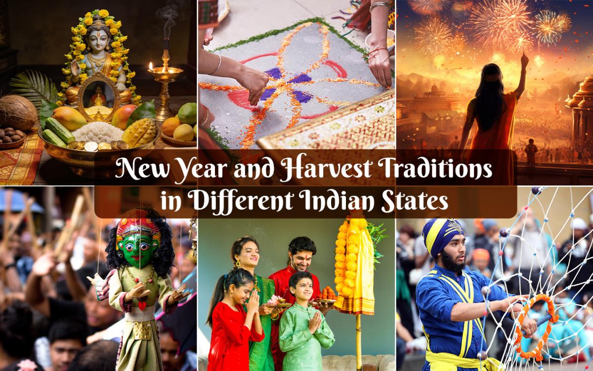 How Various States Celebrate Harvest Festivals and the New Year Across ...