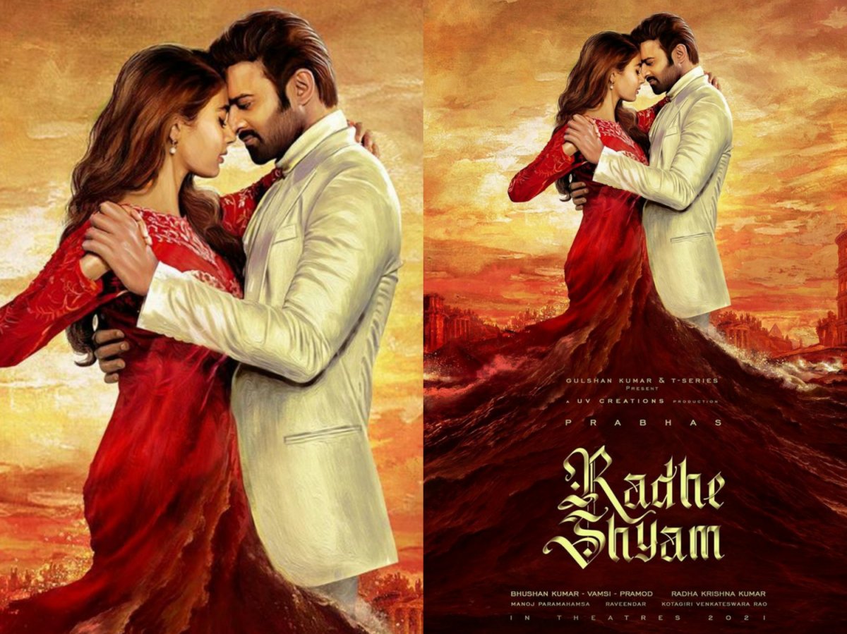 Pooja Hegde shares romantic first look poster of her film Radhe Shyam ...