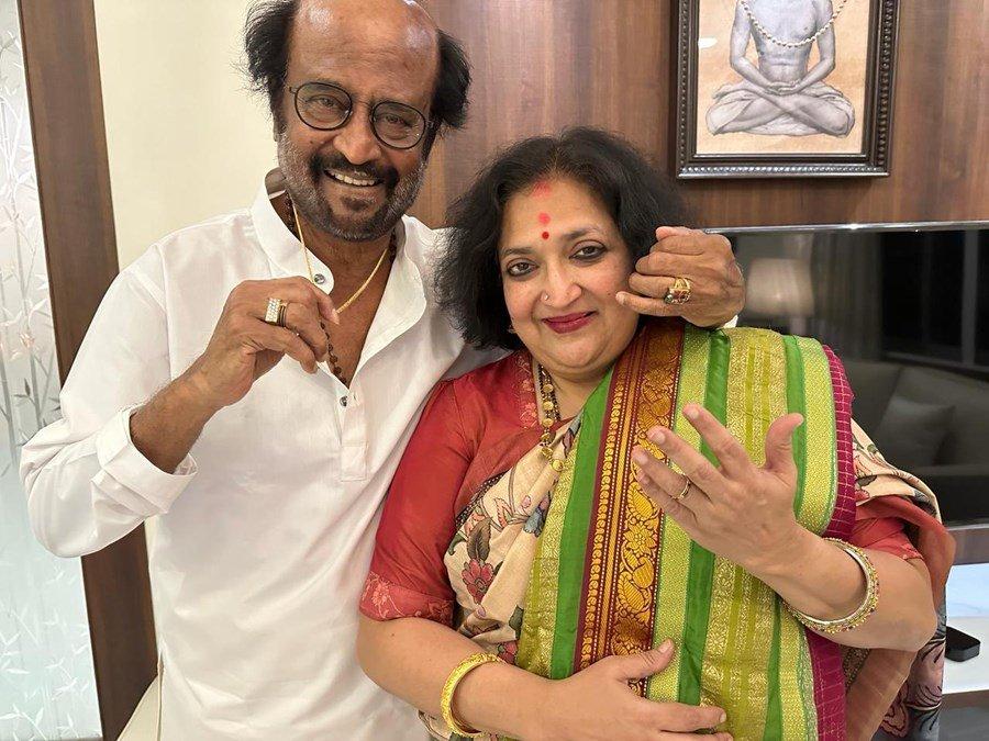 Rajinikanth and Latha Rajinikanth: Celebrating 43 years of love and ...