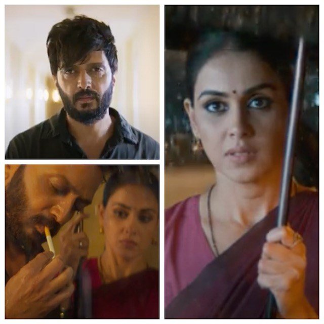 Ved teaser out now, starring Riteish Deshmukh and Genelia