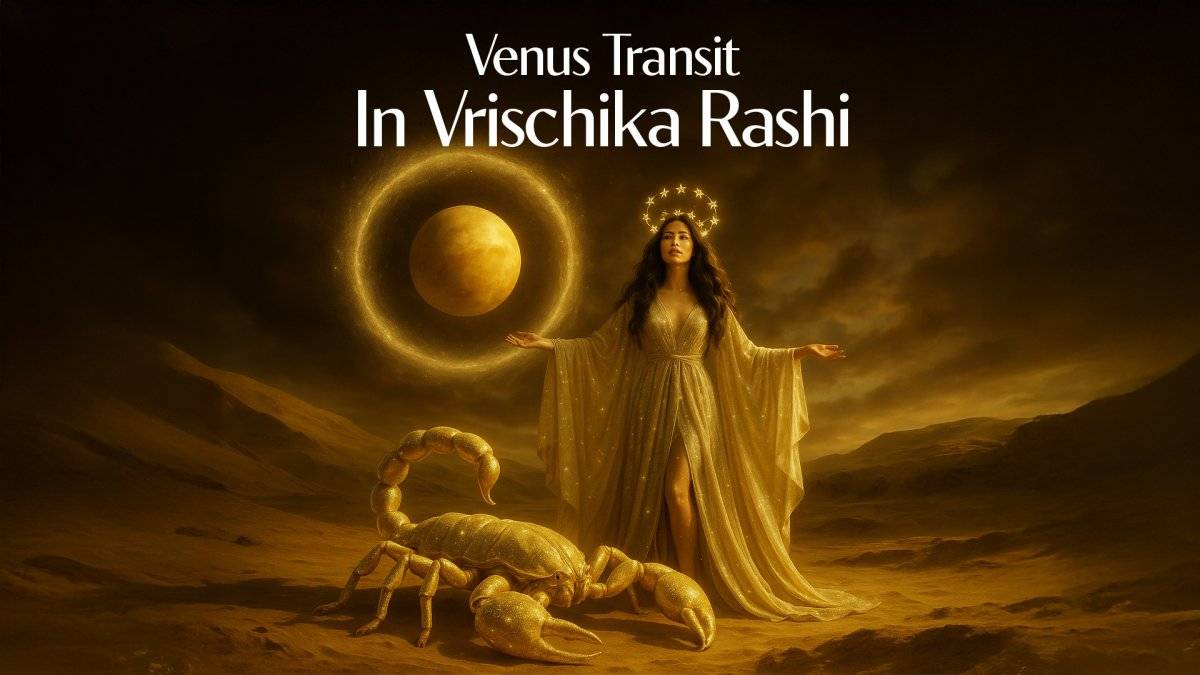 Venus Transit in Vrischika Rashi 2025 |Impacts and Solutions for Venus ...