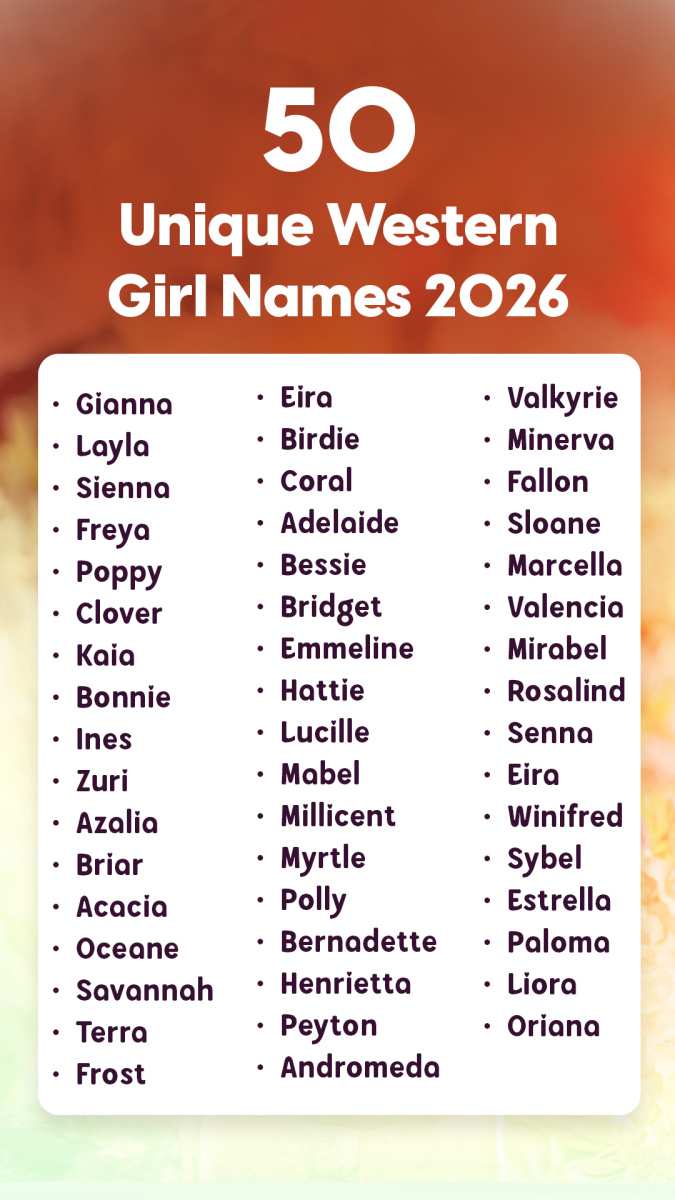 50 Beautiful Western Baby Girl Names and Meanings for 2026