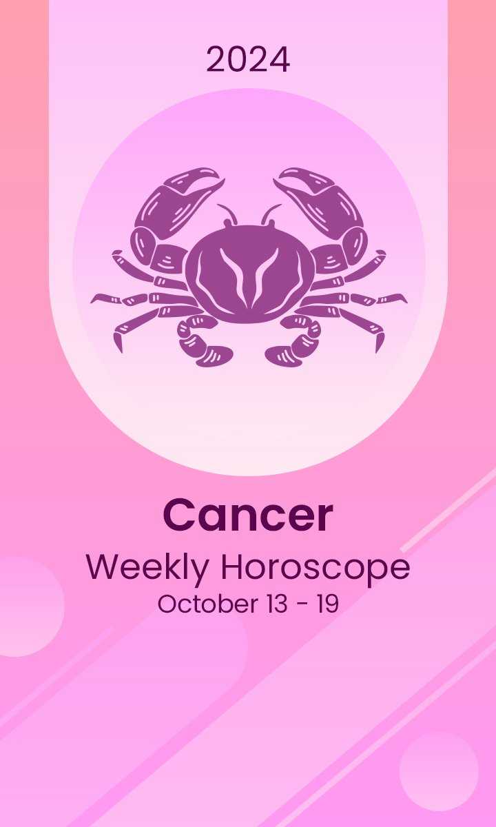 Cancer zodiac weekly horoscope 60 photos - Astrologytoyou.com