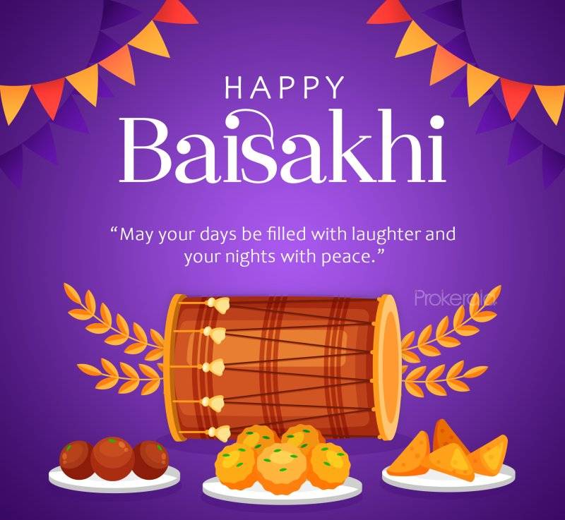 Baisakhi Wishes 2026 | Baisakhi Whatsapp Status Images