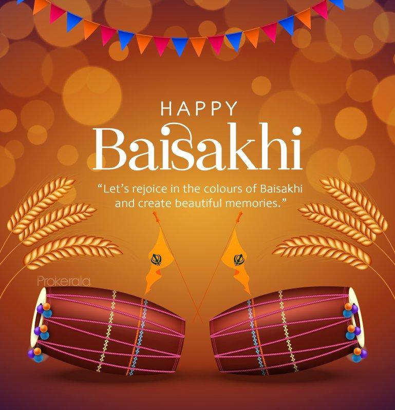 Baisakhi Wishes 2026 | Baisakhi Whatsapp Status Images
