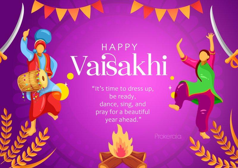 Baisakhi Wishes 2026 | Baisakhi Whatsapp Status Images