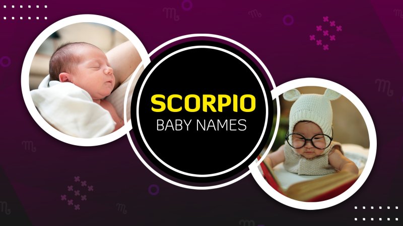 40 Scorpio inspired baby names