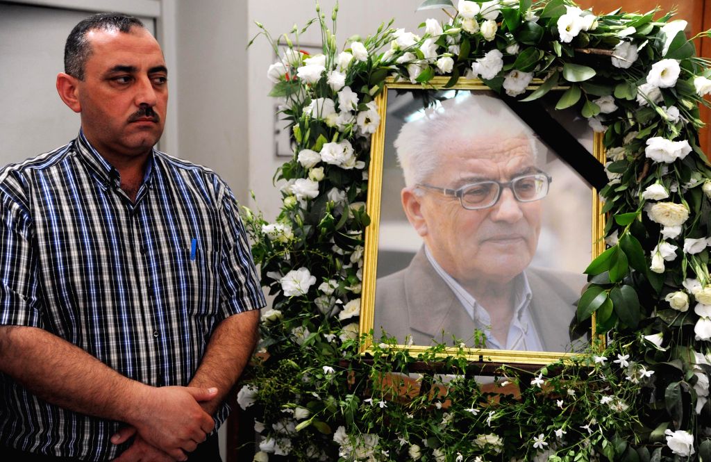 SYRIA-DAMASCUS-ARCHAEOLOGIST-MEMORIAL