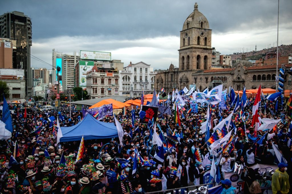 Bolivia's MAS party faces pressure following defeat