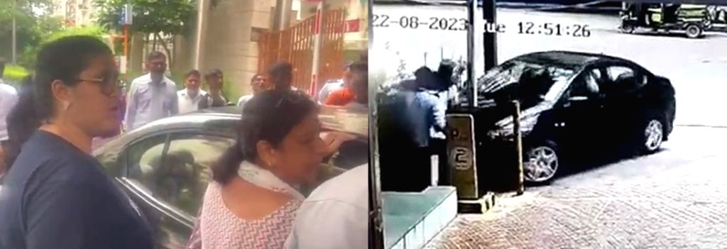 3 injured after car hits them at society gate in Greater Noida