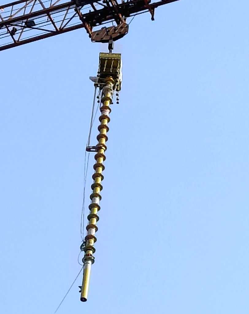42-Feet Dharma Dhwaj Hoisted at Shri Ram Janmabhoomi Temple