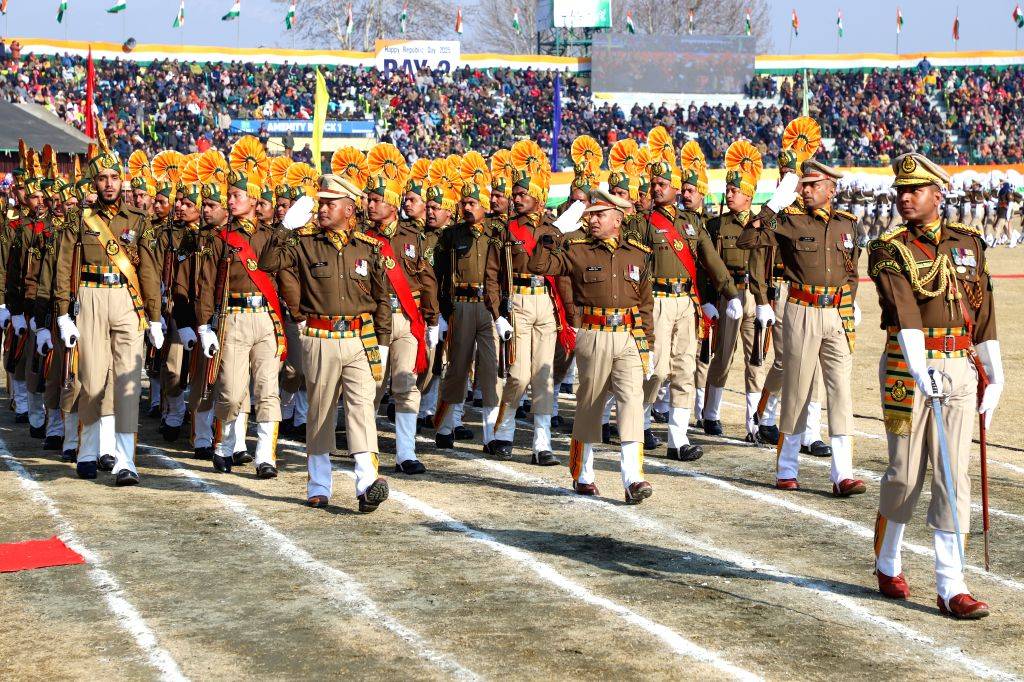 76th Republic Day celebrations at Bakshi Stadium