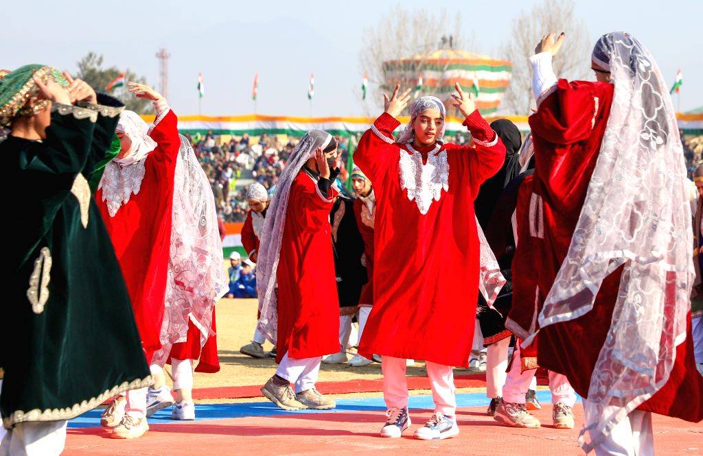 76th Republic Day celebrations at Bakshi Stadium