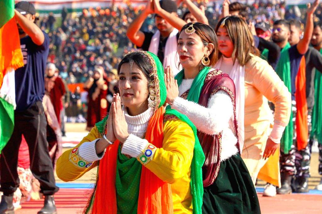76th Republic Day celebrations at Bakshi Stadium