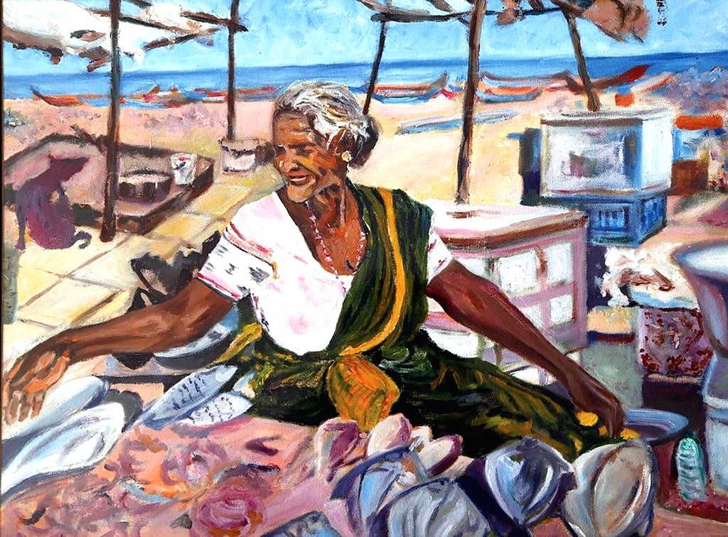 Book of 71 paintings reveal miseries and power of women engaged in ...