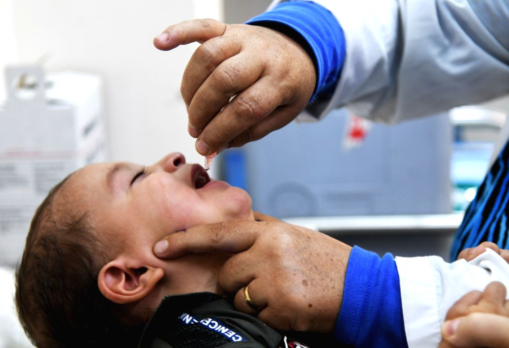 SYRIA-DAMASCUS-POLIO-VACCINATION