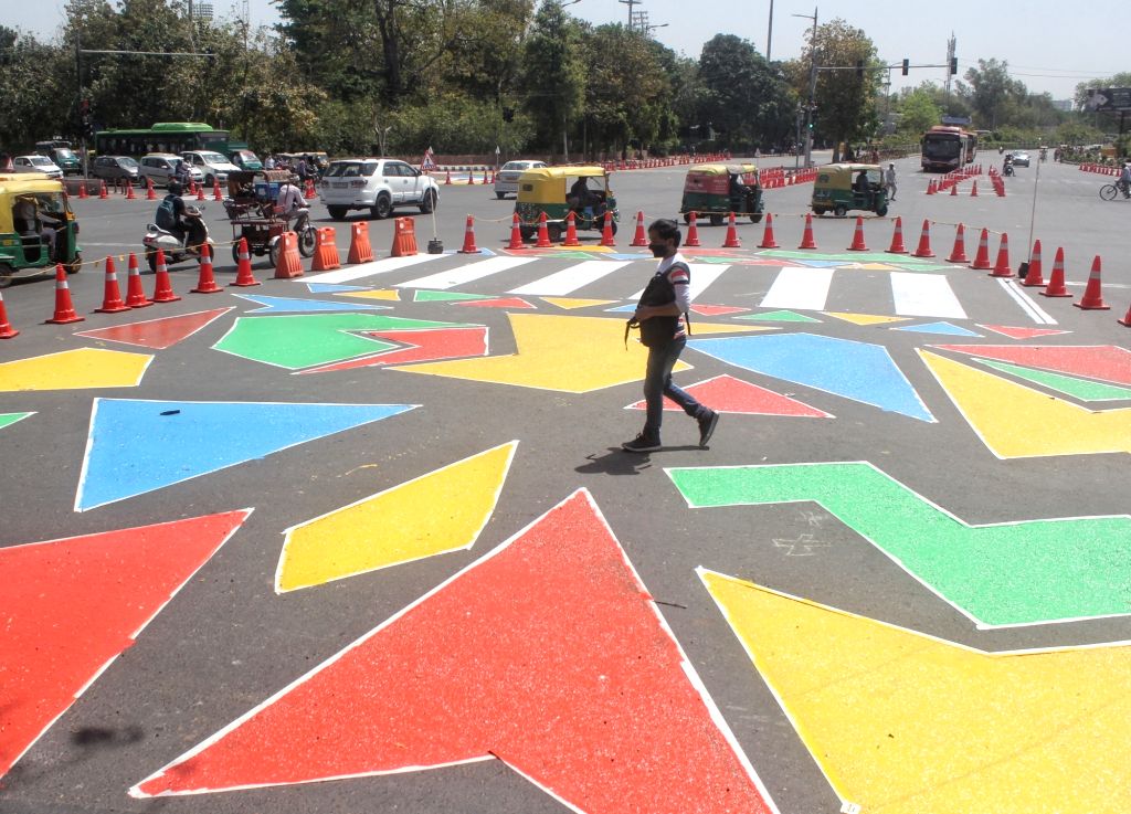 A junction improvement trial for Delhi gate intersection to enhance ...