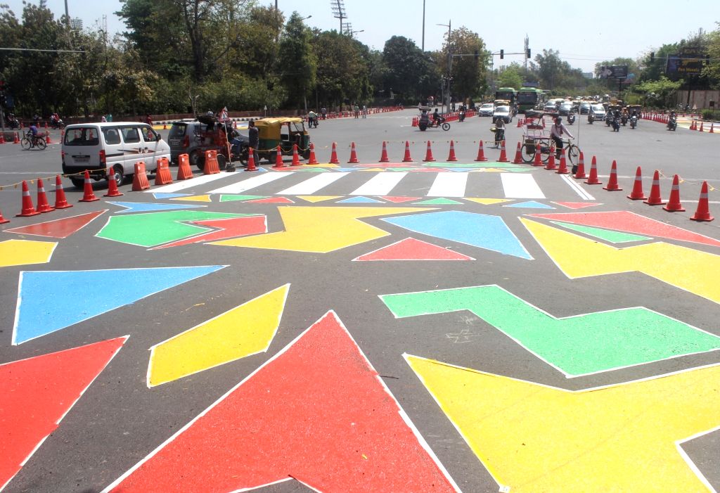 A junction improvement trial for Delhi gate intersection to enhance ...