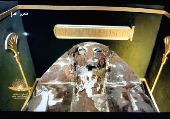 Egypt moves 22 Pharaonic mummies to new museum amid festive "golden parade
