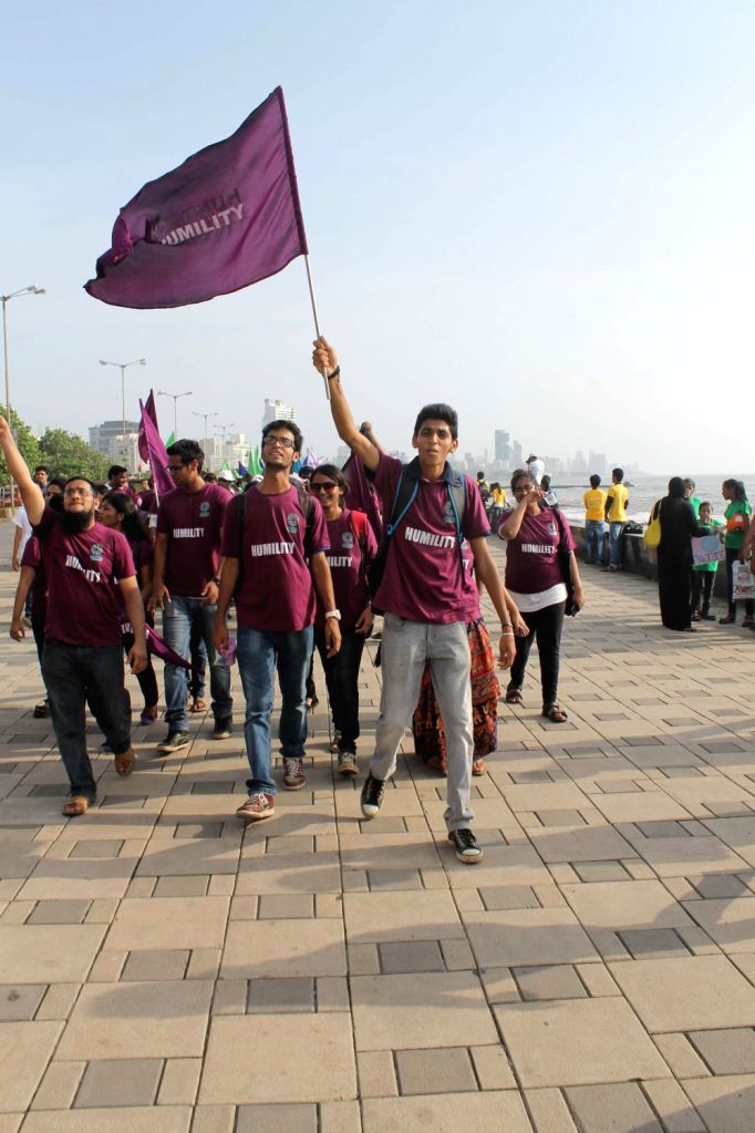 Mumbai : Peace Walk Rally on International World Peace Day