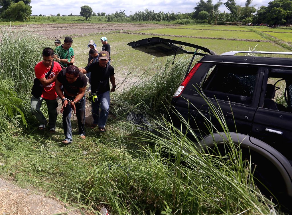 PHILIPPINES-PAMPANGA PROVINCE-ROBBERY SUSPECTS ARRESTED
