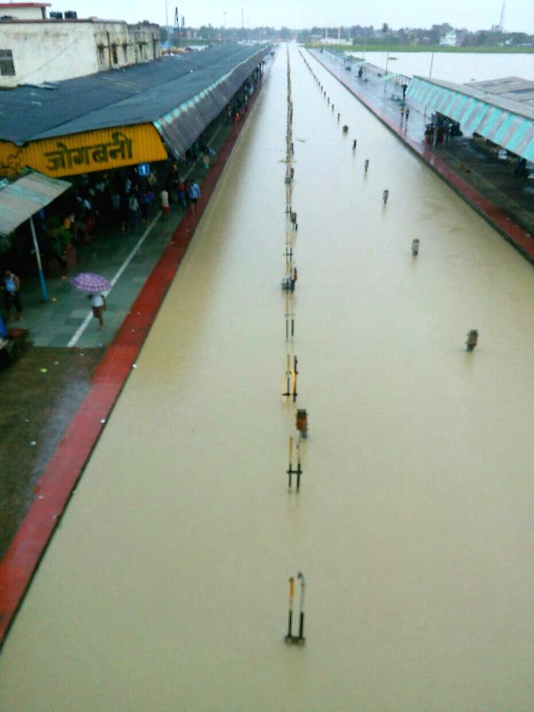 Jogbani (Bihar): Floods