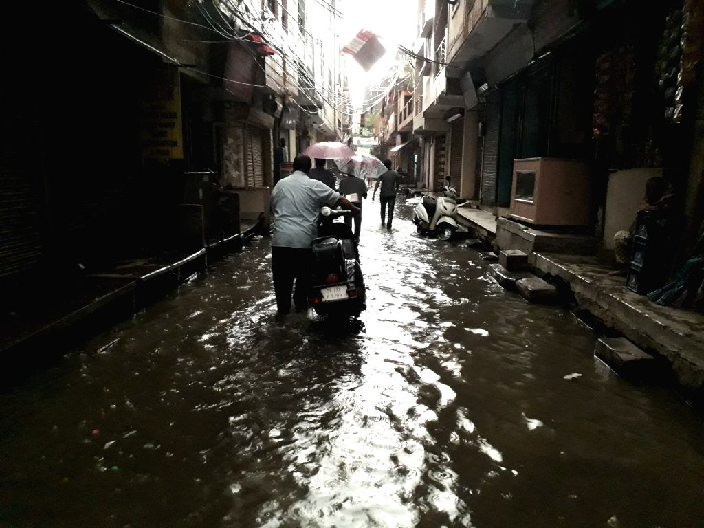 Flooded streets