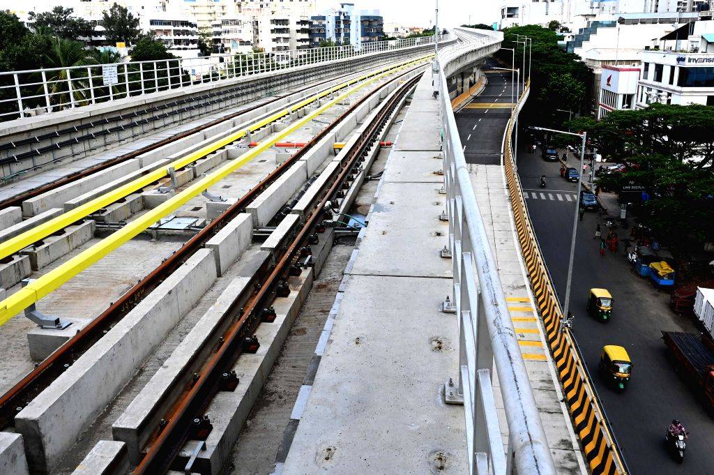 A view of newly constructed “Double Decker Flyover”