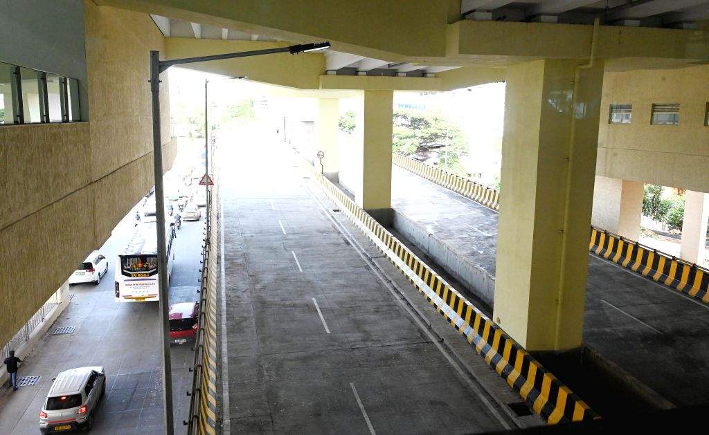 A view of newly constructed “Double Decker Flyover”