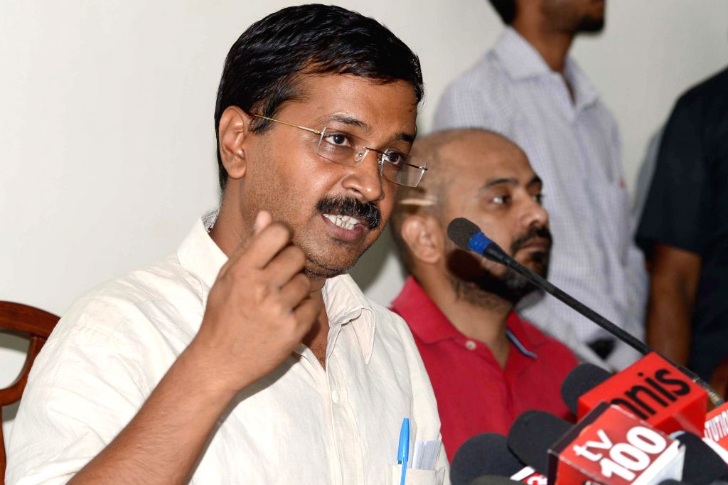 Arvind Kejriwal's - press conference