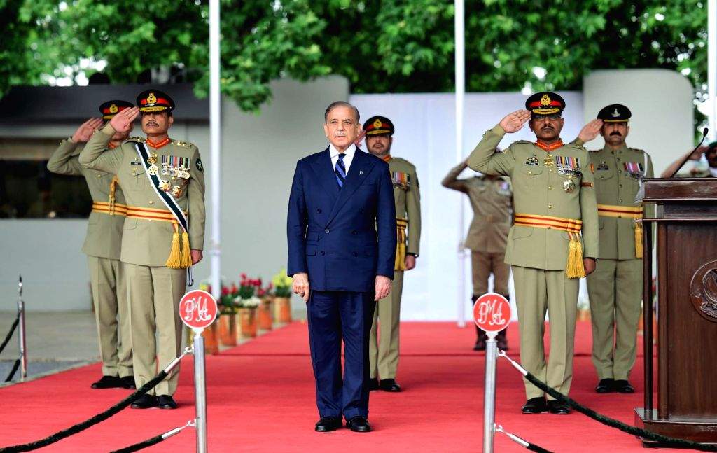 Pakistan Prime Minister Shehbaz Sharif Attends Passing Out Parade of ...