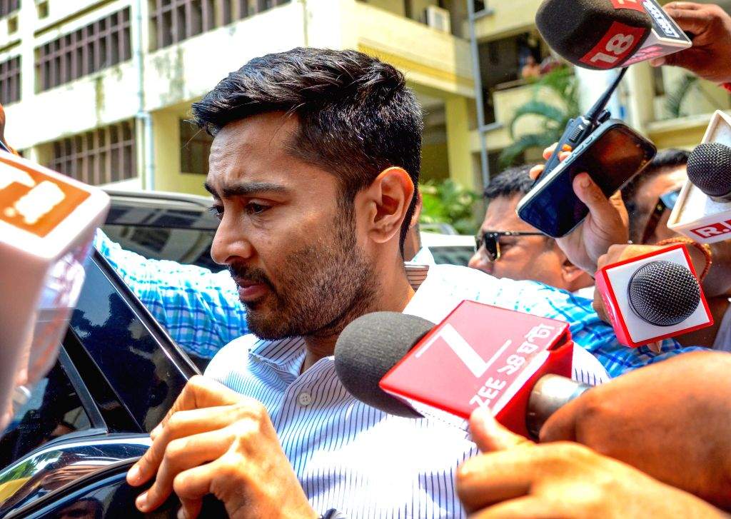 Abhishek Banerjee arrives at ED office