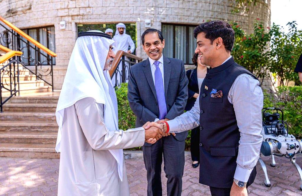 Abu Dhabi: All Party Delegation Meets UAE Minister Sheikh Nahyan