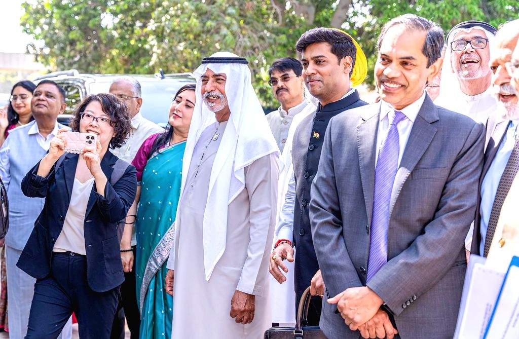Abu Dhabi: All Party Delegation Meets UAE Minister Sheikh Nahyan