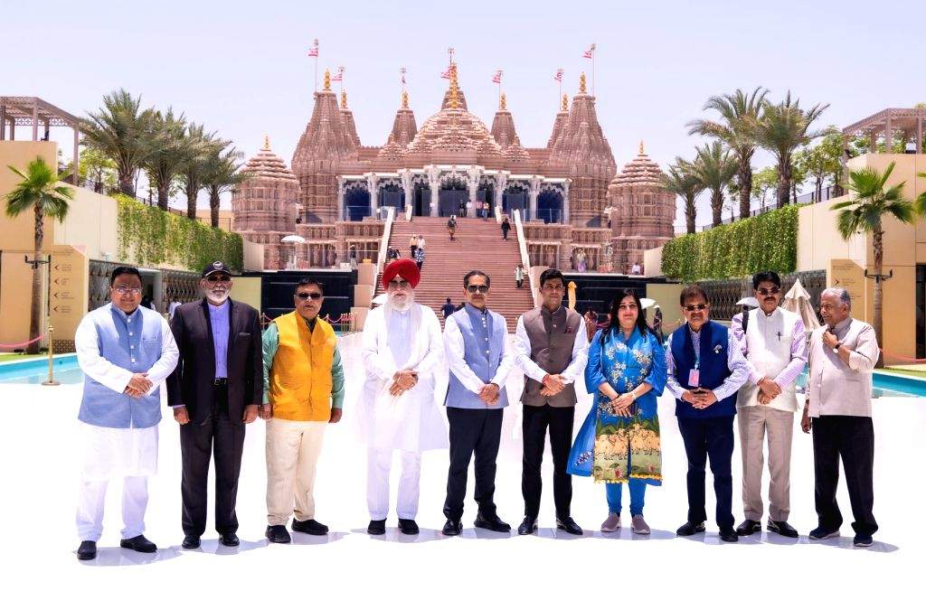 Abu Dhabi: All-party Delegation Visits BAPS Hindu Temple