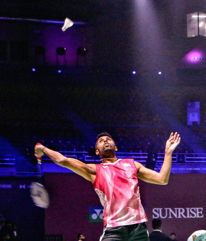 Action from Yonex Sunrise India Open 2026