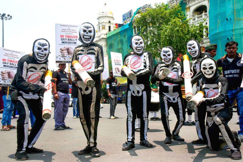 Activists Hold Anti-Tobacco Rally on World No Tobacco Day
