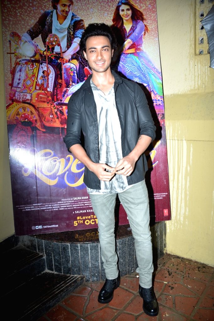 Promotion of film "Loveratri" - Aayush Sharma