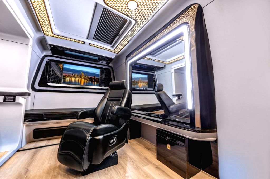 Allu Arjun shares photos of newly upgraded vanity van