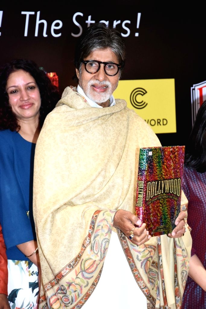 Amitabh Bachchan at the launch of "Bollywood